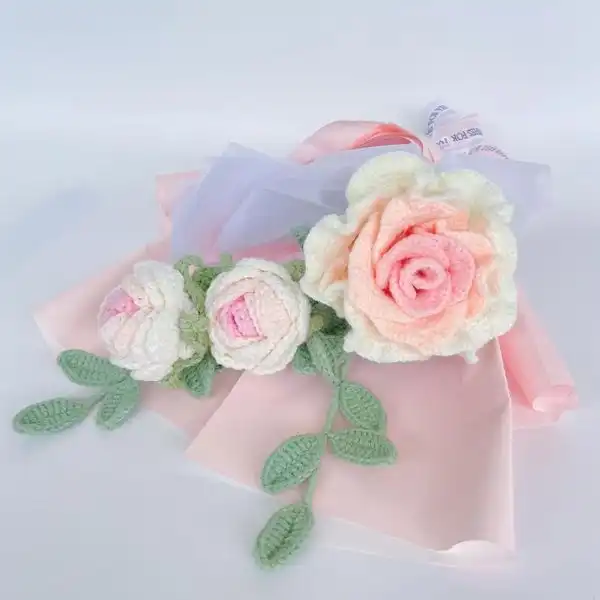 45 Free Flower Bouquet Crochet Patterns For Elegant Floral Arrangements ...