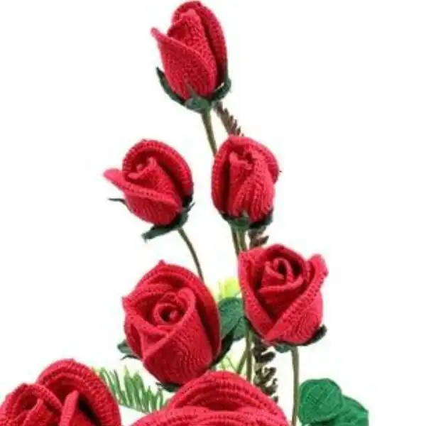 45 Free Flower Bouquet Crochet Patterns For Elegant Floral Arrangements ...