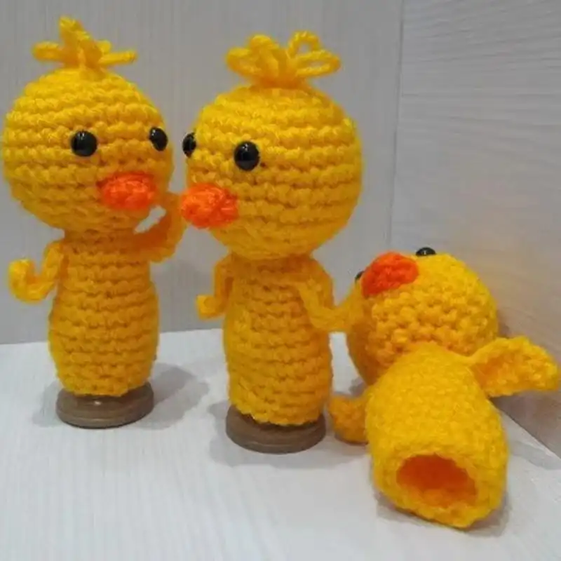 50 Crochet Patterns Finger Puppets For Imaginative Play And ...