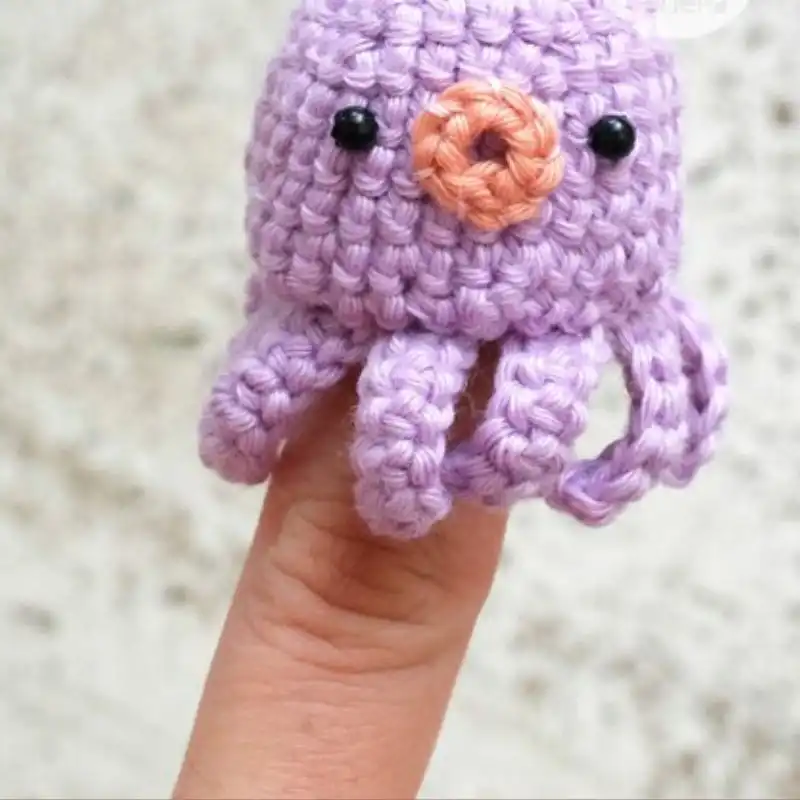 50 Crochet Patterns Finger Puppets For Imaginative Play And ...