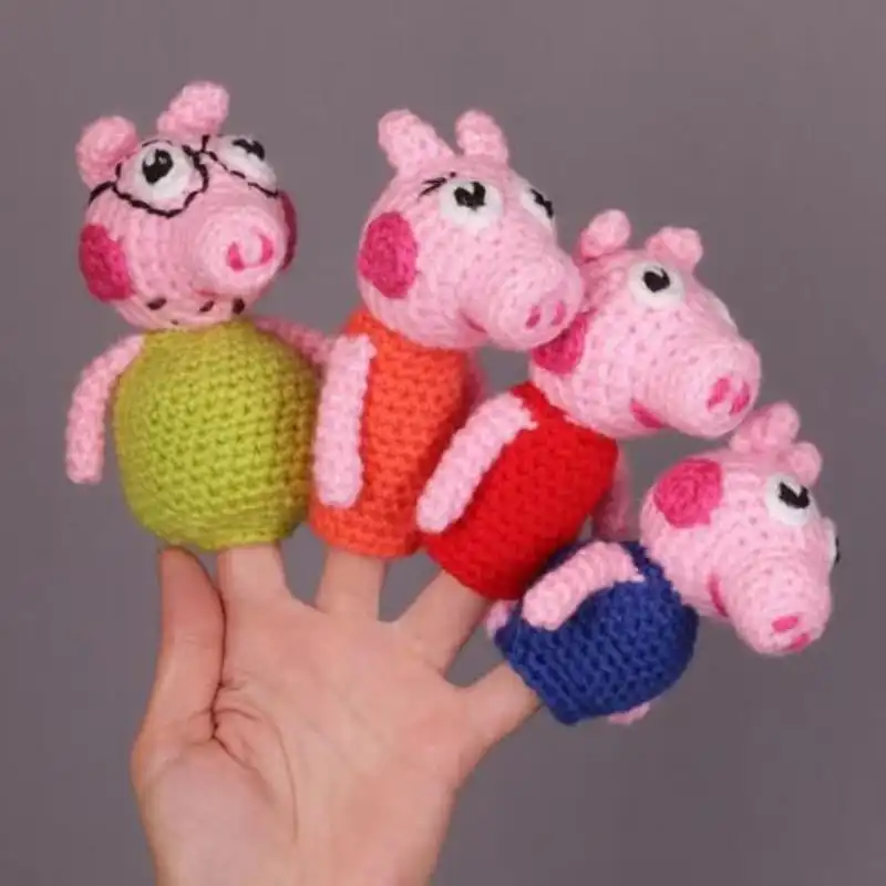 50 Crochet Patterns Finger Puppets For Imaginative Play And ...
