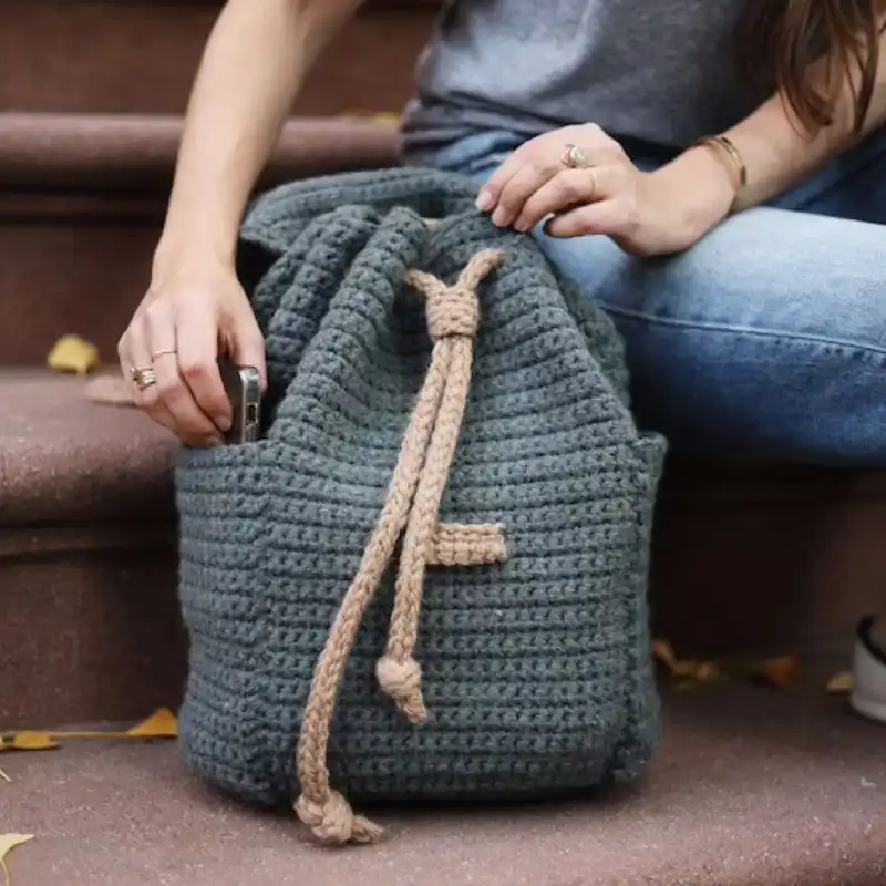 65 Crochet Backpack Patterns For Everyday Adventures And Stylish ...