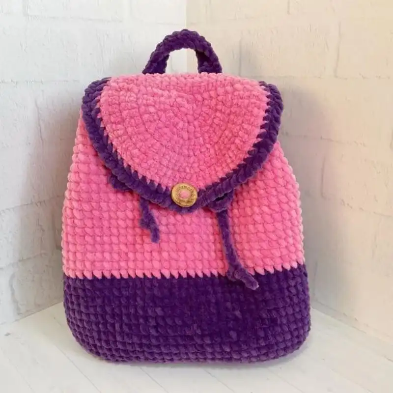 65 Crochet Backpack Patterns For Everyday Adventures And Stylish ...