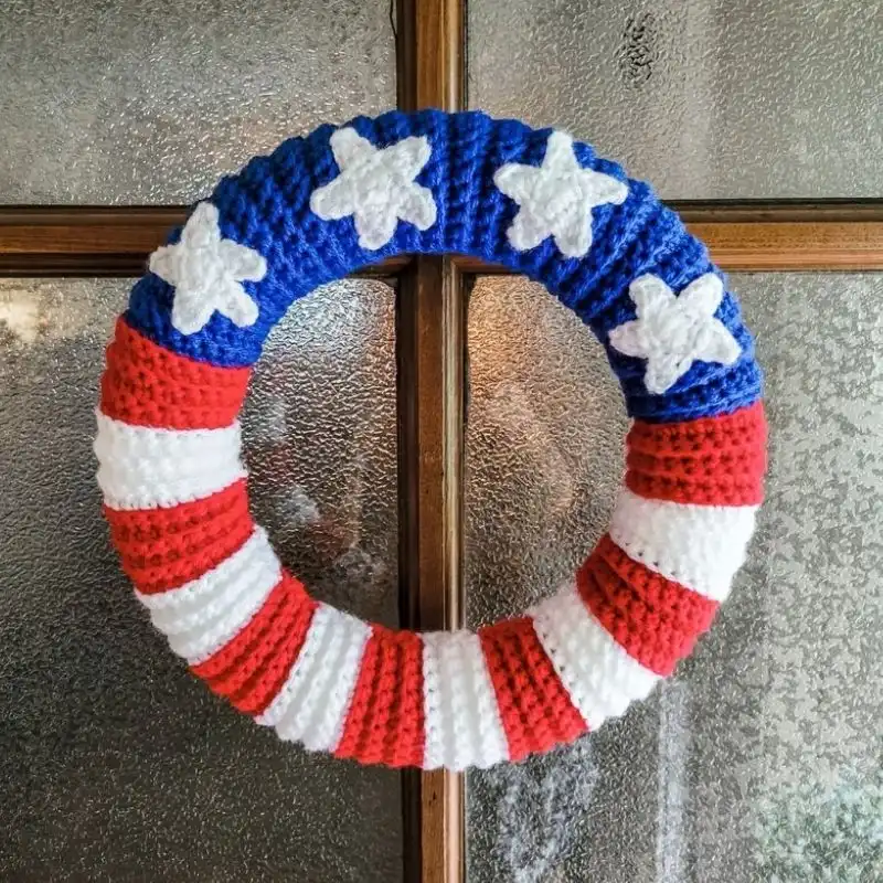 40 Crochet Seasonal Wreath Patterns To Welcome Each Season With Style ...
