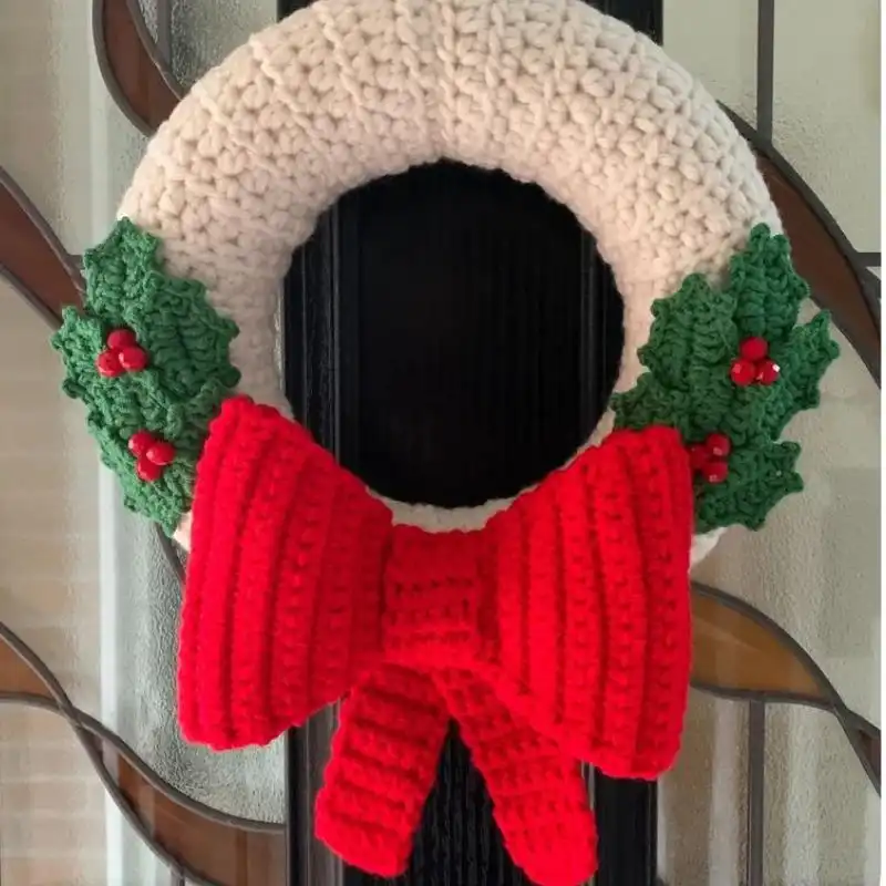 40 Crochet Seasonal Wreath Patterns To Welcome Each Season With Style ...