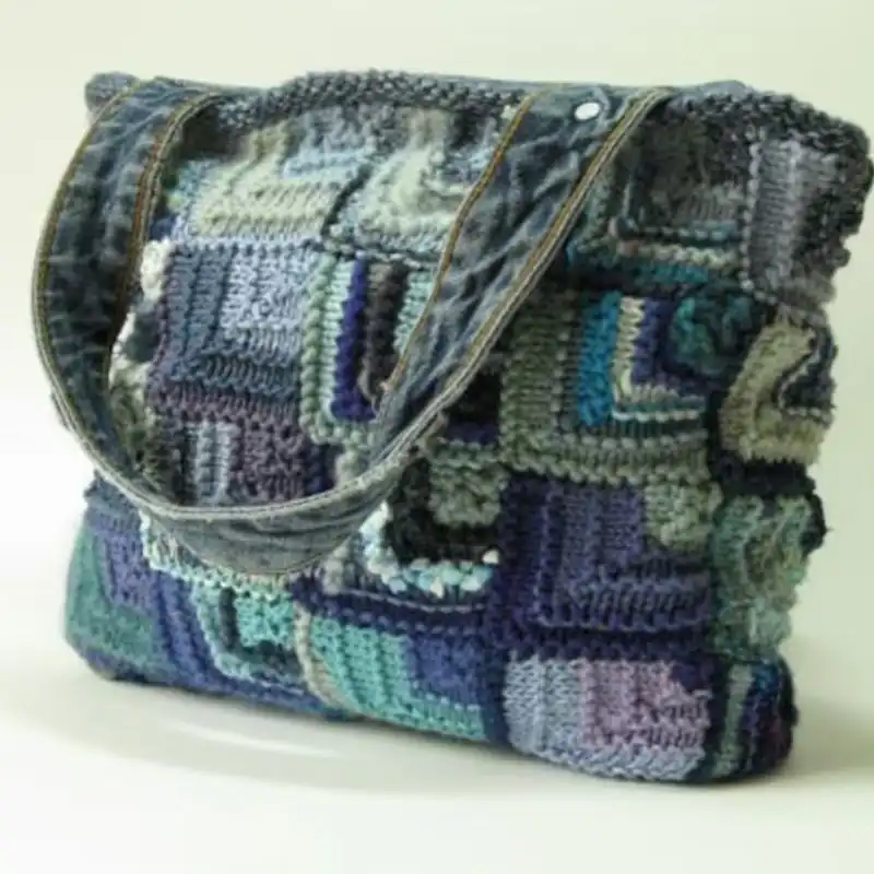 35 Contemporary Tote Bag Knitting Patterns With A Fusion Of Style And ...