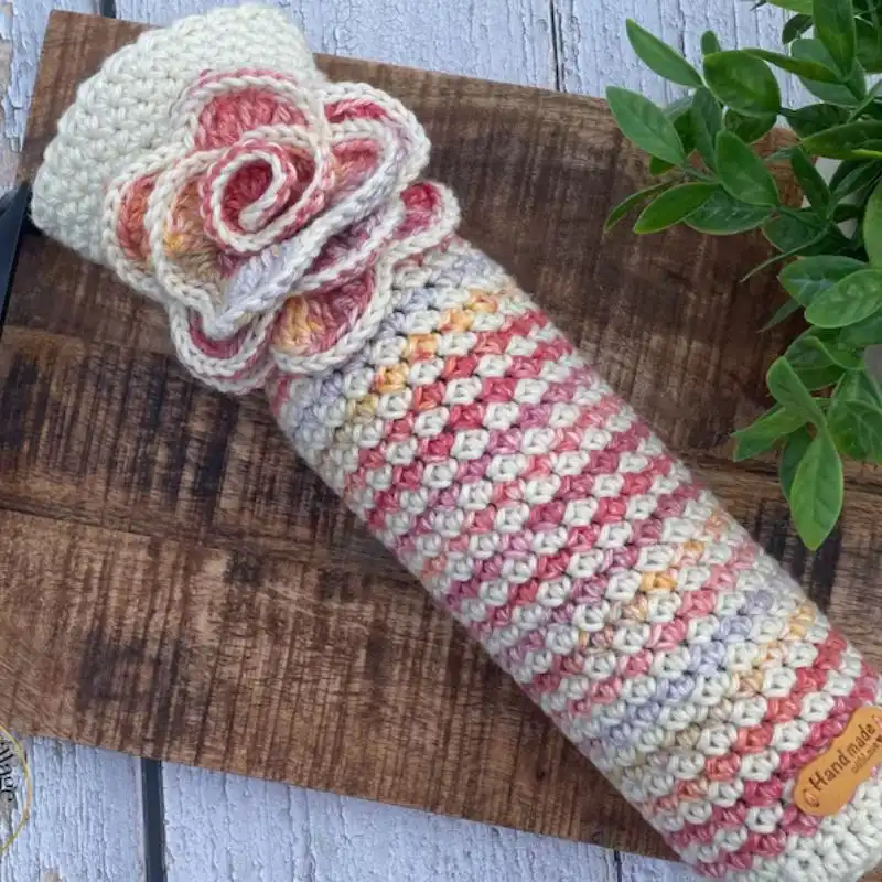 55 Crochet Bottle Holder And Wine Cozy Patterns To Enhance Your Drinks ...