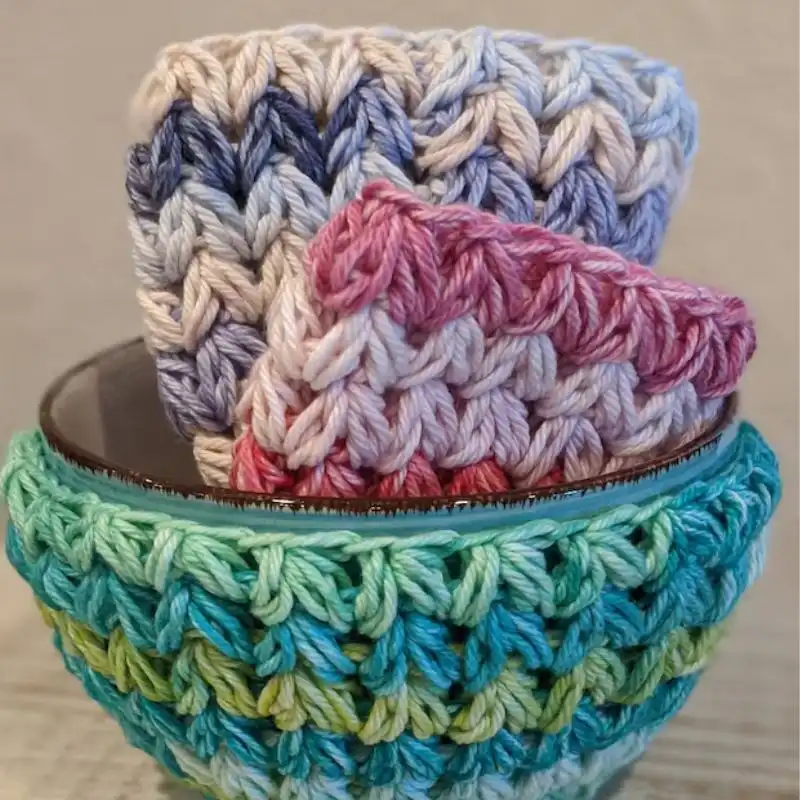 53 Crochet Bowl Cozy Patterns To Add A Touch Of Joy And Protection ...