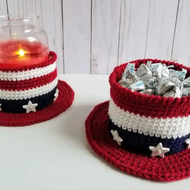 50 Crochet Fourth Of July Accessories Patterns To Celebrate In Style ...