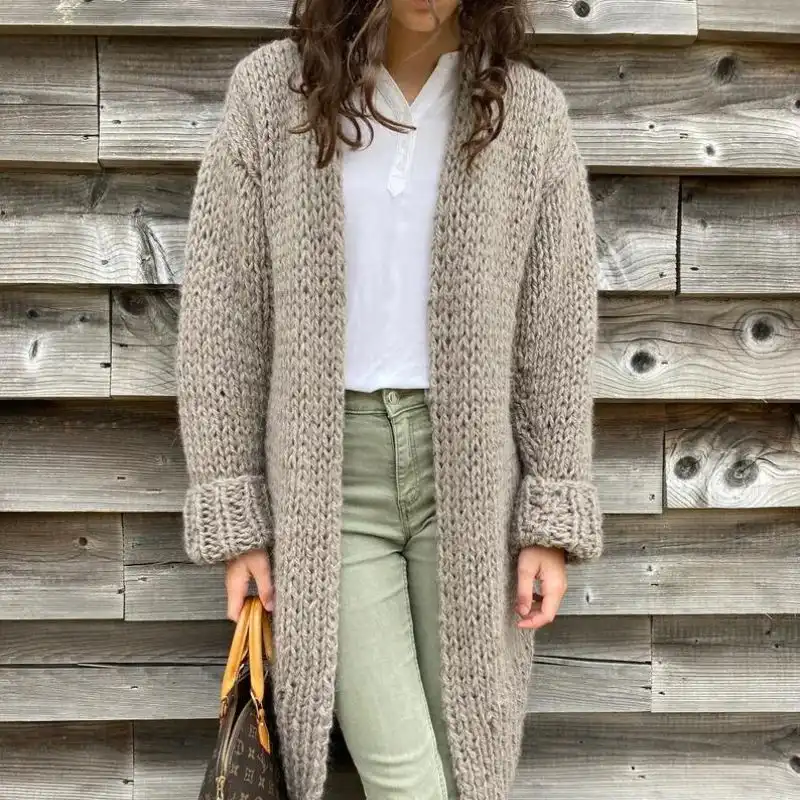 35 Knit Your Way To Warmth Exploring Chunky Cardigan Patterns - Craft ...