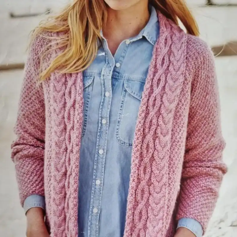 35 Knit Your Way To Warmth Exploring Chunky Cardigan Patterns - Craft ...