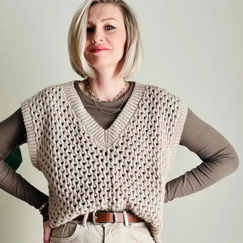 55 Crochet Vest Patterns For Your Wardrobe From Classic To Modern ...